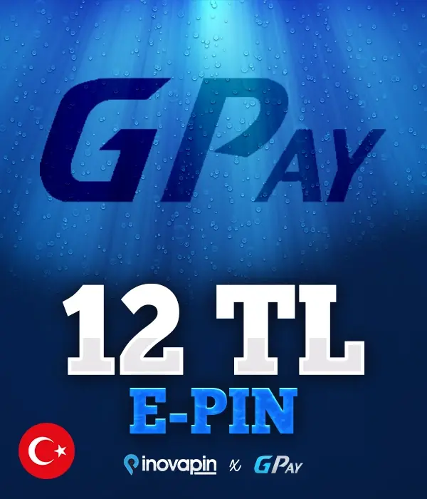 12 TL GPay Epin Satın Al - En Ucuz GPay Epin